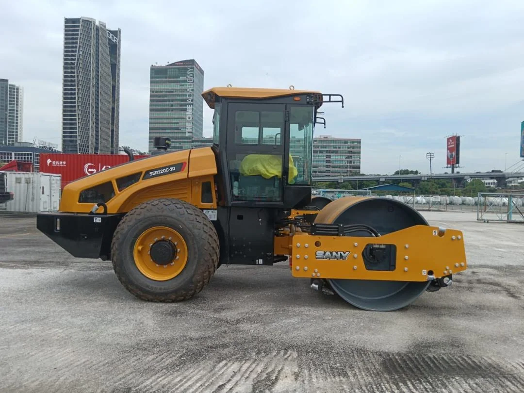 SANY Single Drum Roller SSR120C-10 | Soil Compaction, Aircond | SurplusLoop