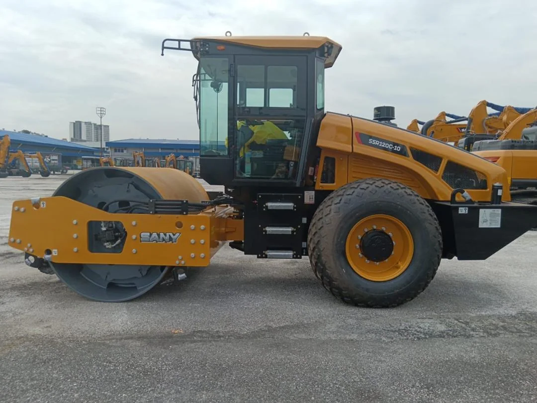 SANY Single Drum Roller SSR120C-10 | Soil Compaction, Aircond | SurplusLoop
